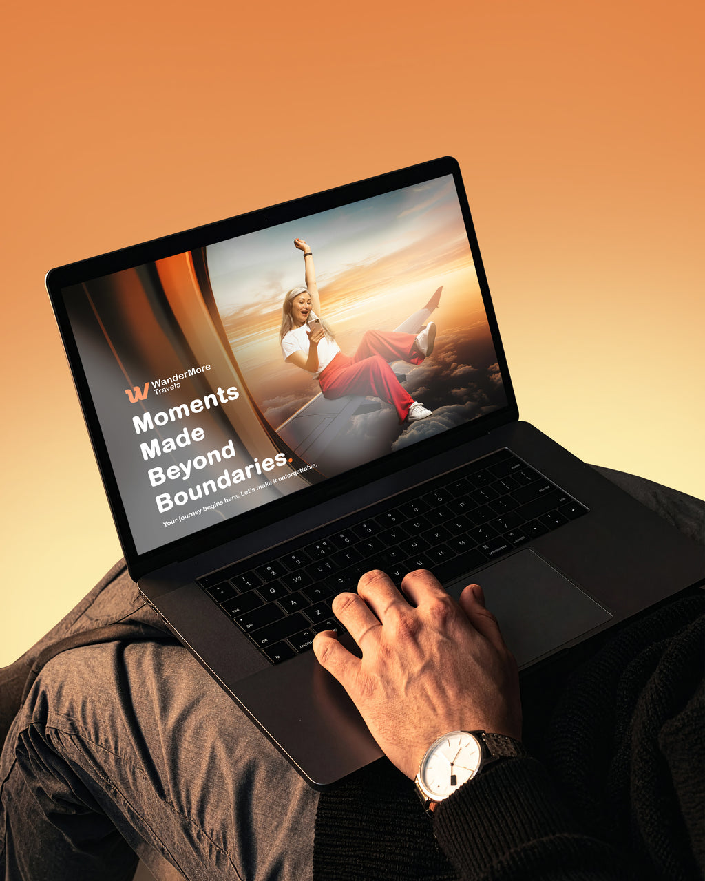 MacBook Mockup – Photoshop PSD – Fotives